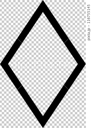 Square bold shape element. Geometric designのイラスト素材 [116755145] - PIXTA