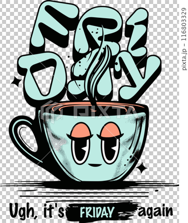 Friday Againのイラスト素材 [116803329] - PIXTA