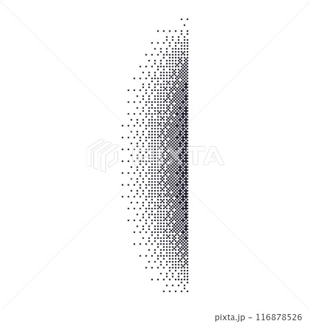Gradient dot shadow effect with grainy texture....のイラスト素材 [116878526 ...
