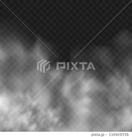 Dark smoky frame with transparent center,...のイラスト素材 [116920556] - PIXTA