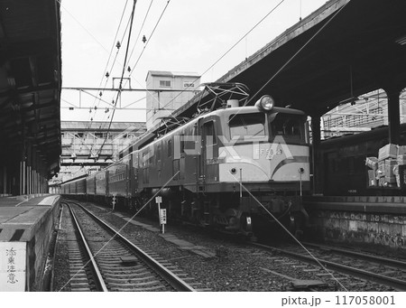 国鉄 機関車 EL EF58 29 下関 50系 鉄道 シェルパ 上越 貨物の写真素材 [117058001] - PIXTA