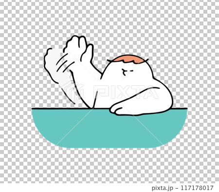 Human waving - Stock Illustration [117178017] - PIXTA