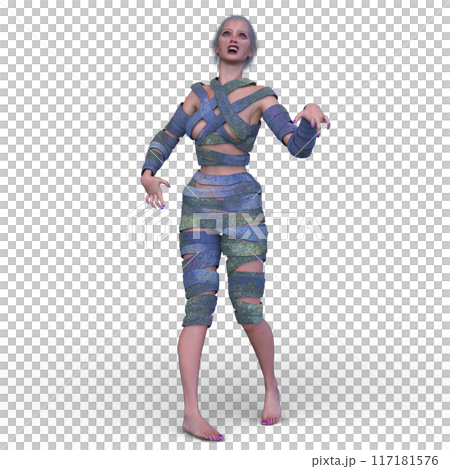 Female zombies - Stock Illustration [117181576] - PIXTA