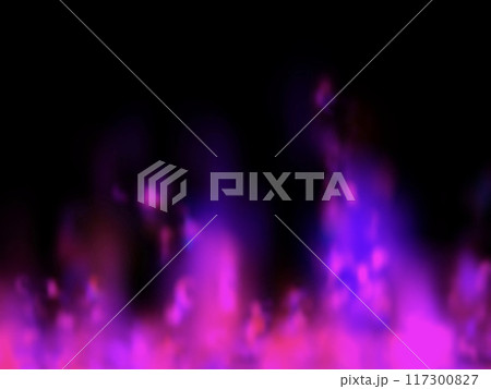 Light leak fire flare flame heat hot energy...のイラスト素材 [117300827] - PIXTA