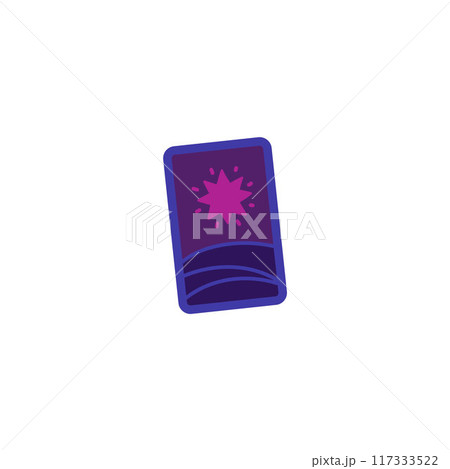 Alchemy and Wicca vector card with Red Sun symbol.のイラスト素材 [117333522 ...