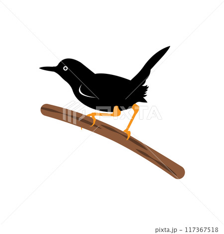 beautiful songbird iconのイラスト素材 [117367518] - PIXTA