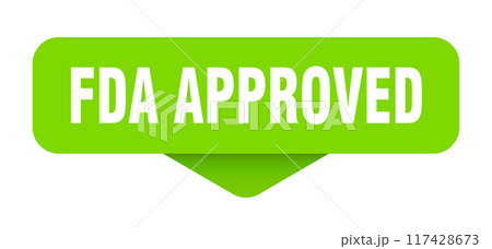 fda approved sticker. fda approved sign on...のイラスト素材 [117428673] - PIXTA