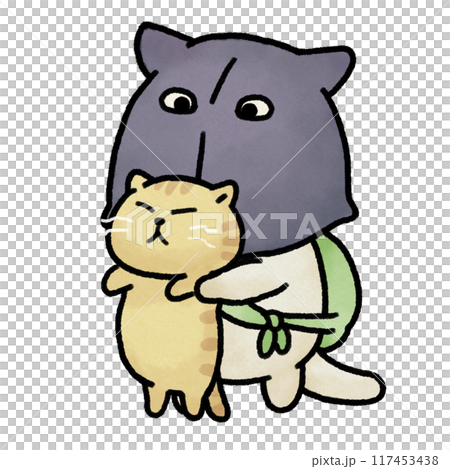Kuroko's cat_01 - Stock Illustration [117453438] - PIXTA