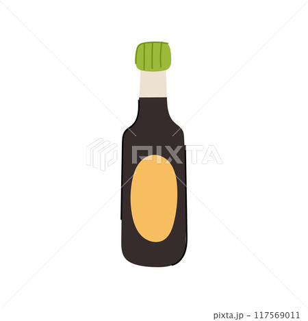 umami soy sauce cartoon vector illustrationのイラスト素材 [117569011] - PIXTA