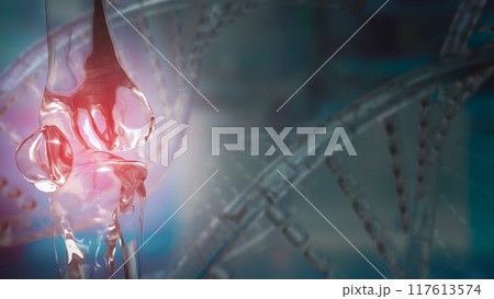 The crystal knee joint for medical or health...のイラスト素材 [117613574] - PIXTA