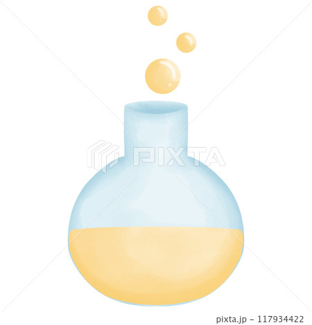 blue oil drop isolated on white backgroundのイラスト素材 [117934422] - PIXTA