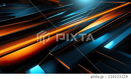 creative sharp triangle background, geometry...のイラスト素材 [118123129] - PIXTA