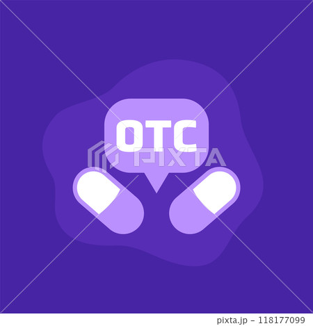 OTC drugs, pills vector iconのイラスト素材 [118177099] - PIXTA