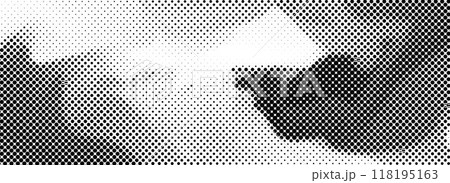 Abstract dotted distorted halftone texture....のイラスト素材 [118195163] - PIXTA