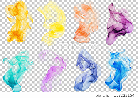 series of abstract magical auras that have...のイラスト素材 [118223154] - PIXTA