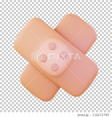 Band Aid 3D Illustrationのイラスト素材 [118272795] - PIXTA