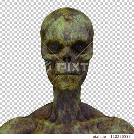 Male zombie face - Stock Illustration [118286558] - PIXTA
