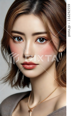 Stylish_Feminine_Model_01のイラスト素材 [118292559] - PIXTA