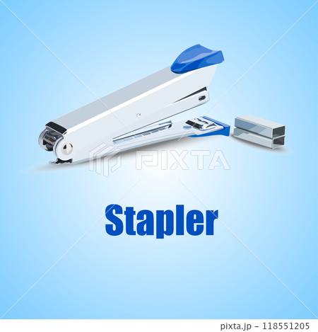 stapler iron vector work toolのイラスト素材 [118551205] - PIXTA
