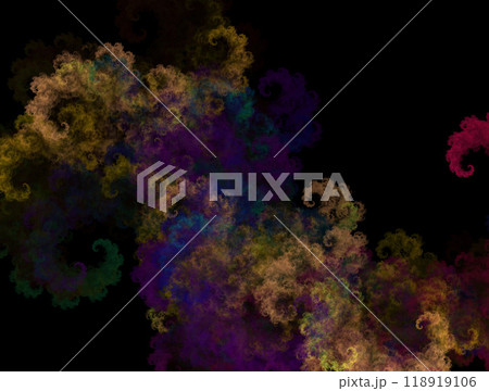 Imaginatory fractal abstract background Imageのイラスト素材 [118919106] - PIXTA