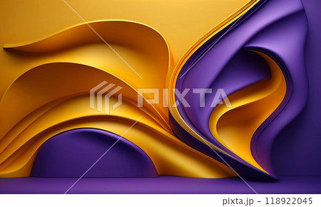 Abstract yellow and violet background,...のイラスト素材 [118922045] - PIXTA