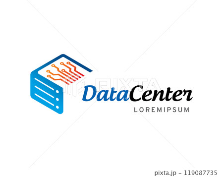 Data Center logo symbol or icon templateのイラスト素材 [119087735] - PIXTA