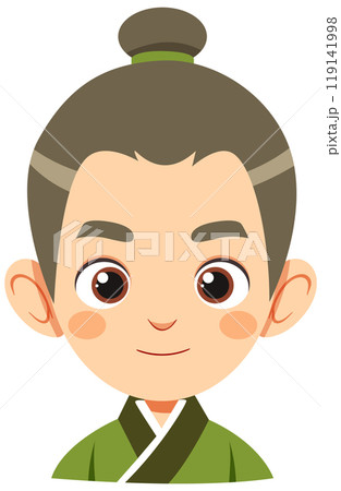 Traditional Chinese Avatar Illustrationのイラスト素材 [119141998] - PIXTA