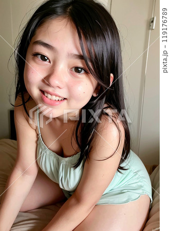 美しいAI女性のポートレートのイラスト素材 [119176789] - PIXTA