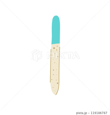 care nail file cartoon vector illustrationのイラスト素材 [119186787] - PIXTA