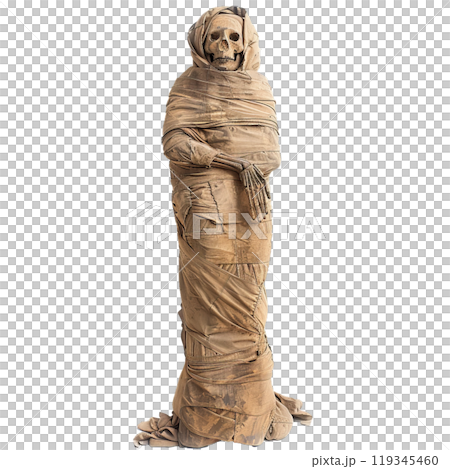Realistic mummy statue isolated for design useのイラスト素材 [119345460] - PIXTA