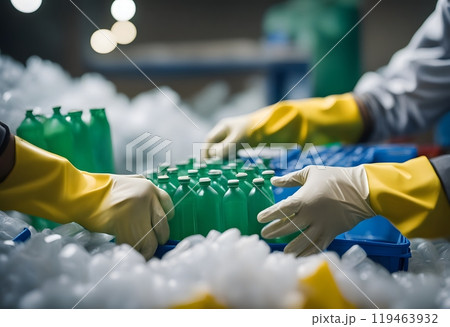 Reducing Plastic Pollution: Implementing...のイラスト素材 [119463932] - PIXTA