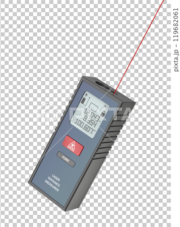 Laser distance measurerのイラスト素材 [119682061] - PIXTA
