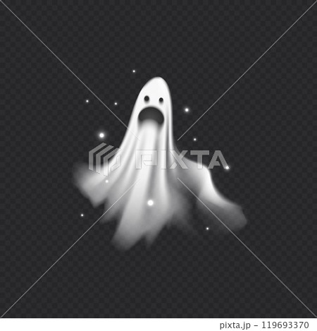 Vector illustration of flying screaming...のイラスト素材 [119693370] - PIXTA