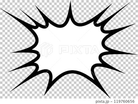 American comic style spikes, surprised comic... - Stock Illustration ...