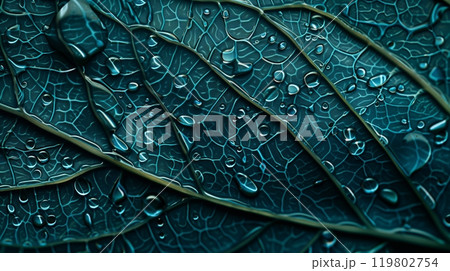 Macro shot of a Su-Jok therapy leaf applicator...のイラスト素材 [119802754 ...