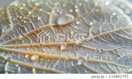 Macro shot of a Su-Jok therapy leaf applicator...のイラスト素材 [119802755 ...