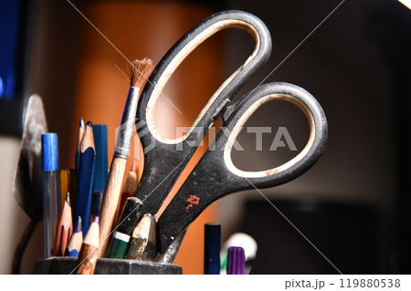 School Chancellery Interacting People Unique Isometric Realistic Poses ...