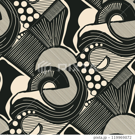 Jazzy abstract vector patternのイラスト素材 [119969872] - PIXTA