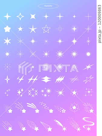 Star based element source illustrationのイラスト素材 [120009863] - PIXTA