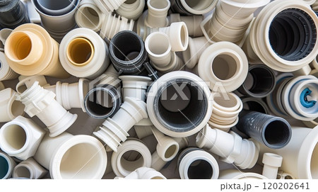PVC fittings. Generative AIのイラスト素材 [120202641] - PIXTA