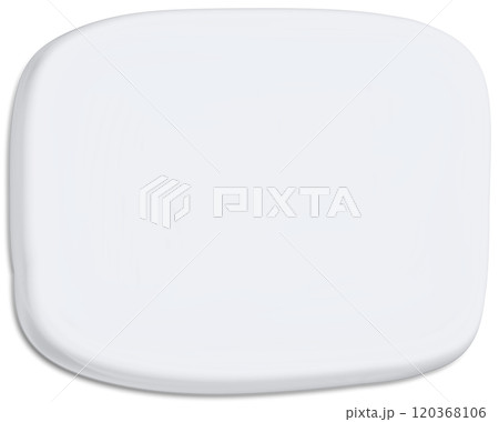 3D white text box illustrationのイラスト素材 [120368106] - PIXTA