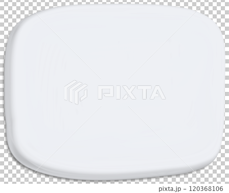 3D white text box illustrationのイラスト素材 [120368106] - PIXTA