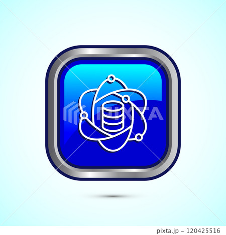 Data science icon design illustration. Big...のイラスト素材 [120425516] - PIXTA