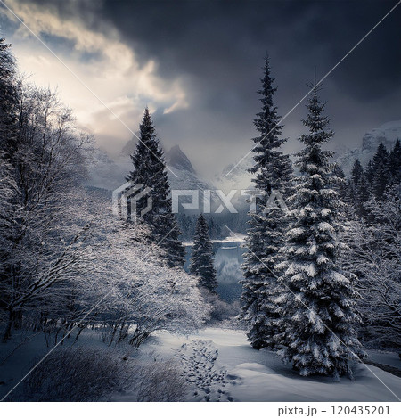 Snow, Winter, Ice, Snowman, Christmas, Hot...のイラスト素材 [120435201] - PIXTA