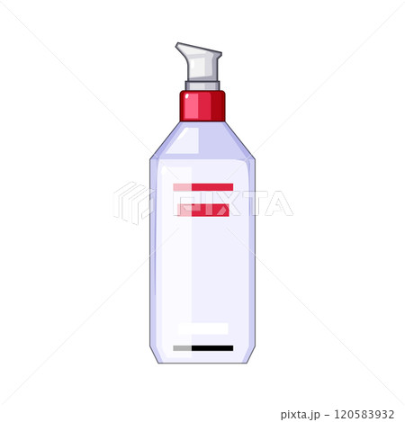 soothing lotion baby cartoon vector illustrationのイラスト素材 [120583932] - PIXTA