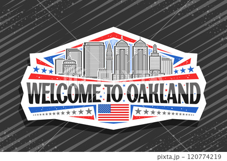 Vector logo for Oaklandのイラスト素材 [120774219] - PIXTA