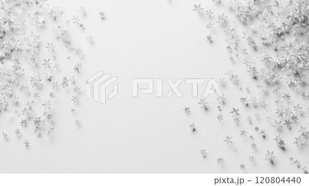 A minimalistic image featuring scattered small...のイラスト素材 [120804440 ...