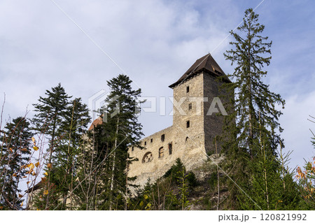 Medieval Kasperk Castle in southwestern...の写真素材 [120821992] - PIXTA