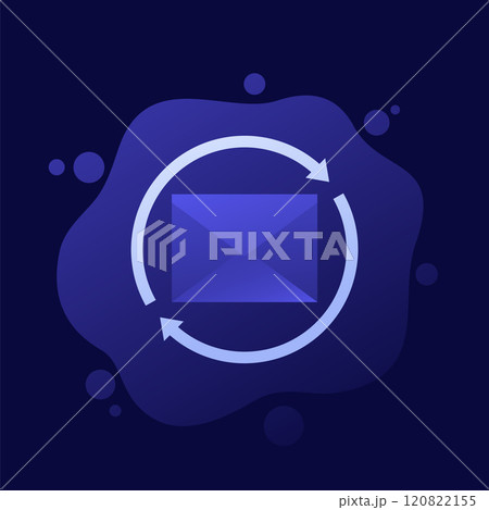 resend mail icon, vector designのイラスト素材 [120822155] - PIXTA