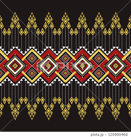 American ethnic gradient ethnic pattern that...のイラスト素材 [120900468] - PIXTA